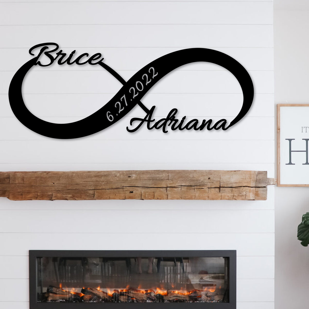 Custom Infinity Symbol Metal Wall Decor | Made in the USA | K&S Design ...