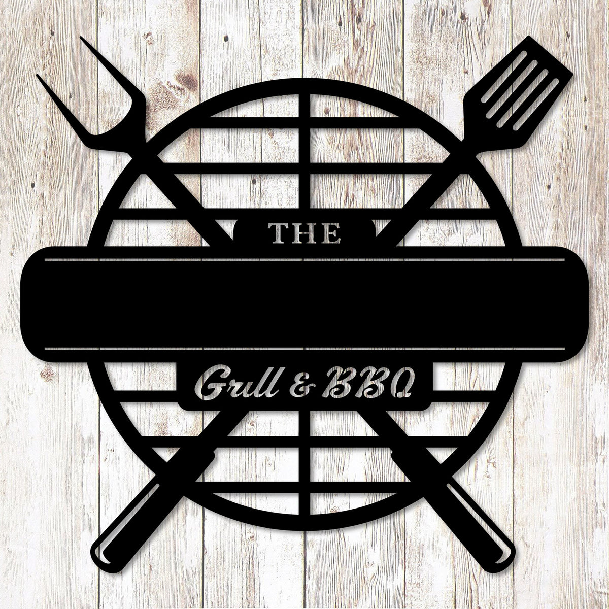 Custom Grill and Barbecue Sign | Personalized Metal Art | Made In USA ...
