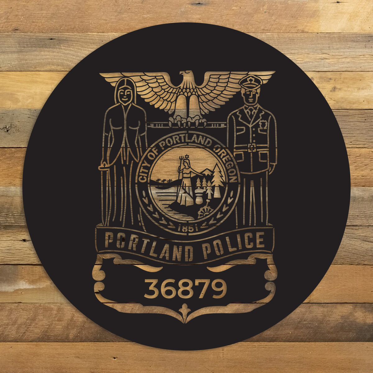 Portland Police Logo Portland Police Bureau May Is Mental Health