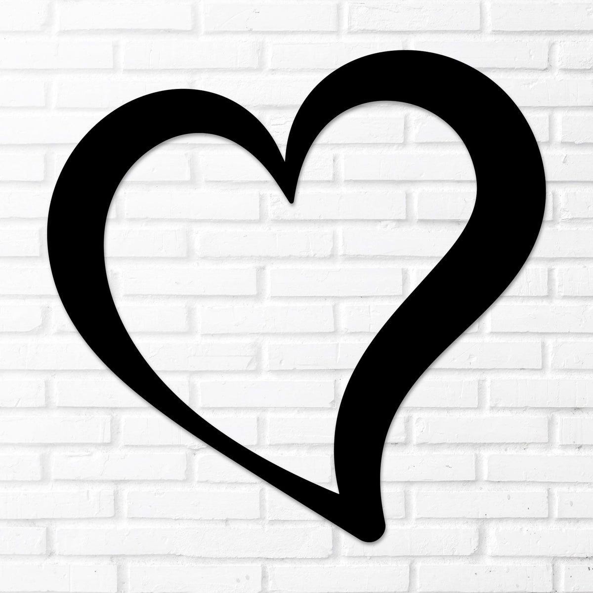 Heart Sign | Metal Wall Art & Home Decor | Wedding Decorations | K&S ...