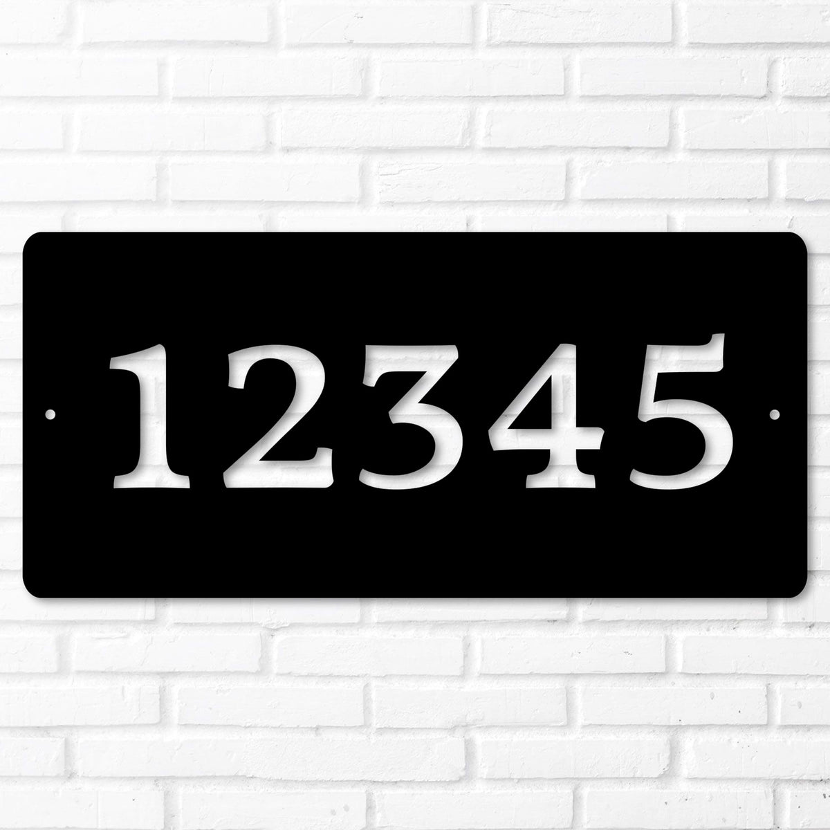 Custom Metal Address Plaque For Home or Business | Made in the USA | K ...