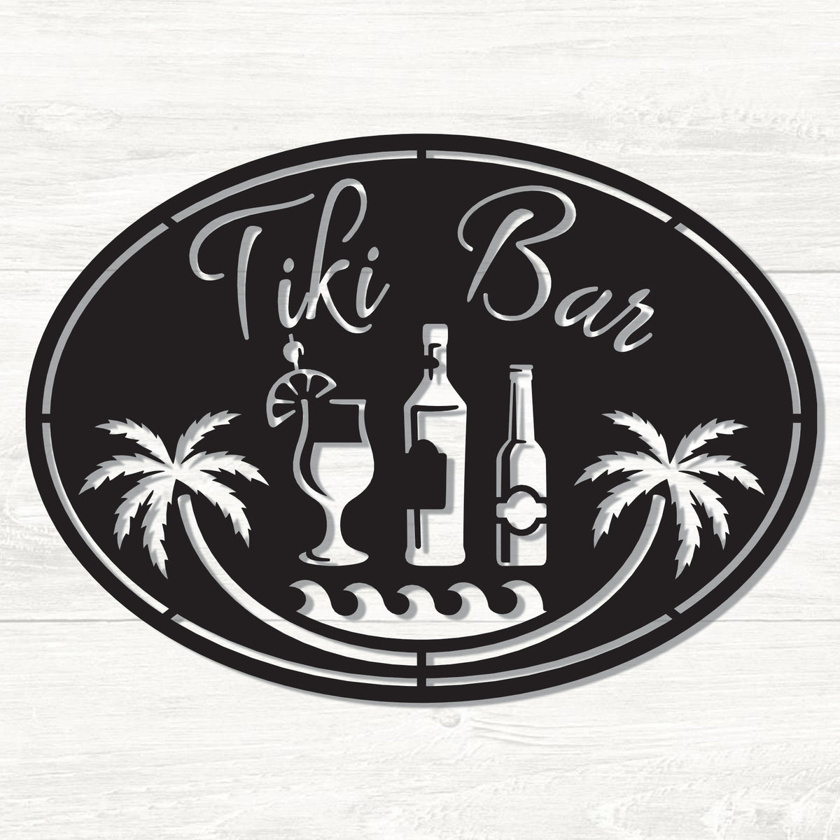 Sinal De Bar Tiki Para Imprimir