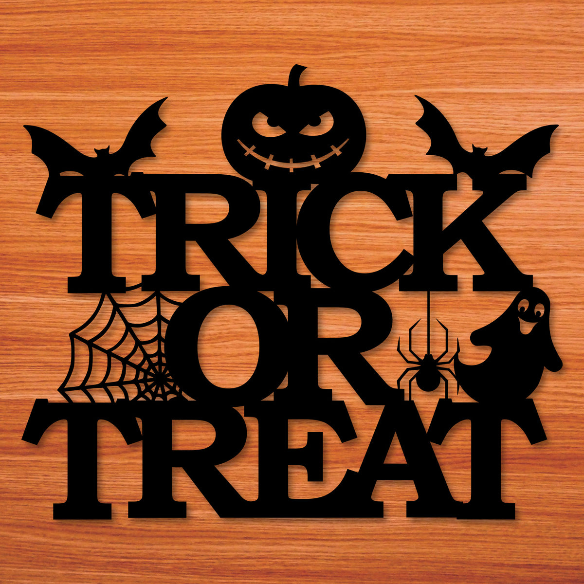 Trick or Treat Sign | Halloween Decorations | Metal Wall Decor | K&S ...