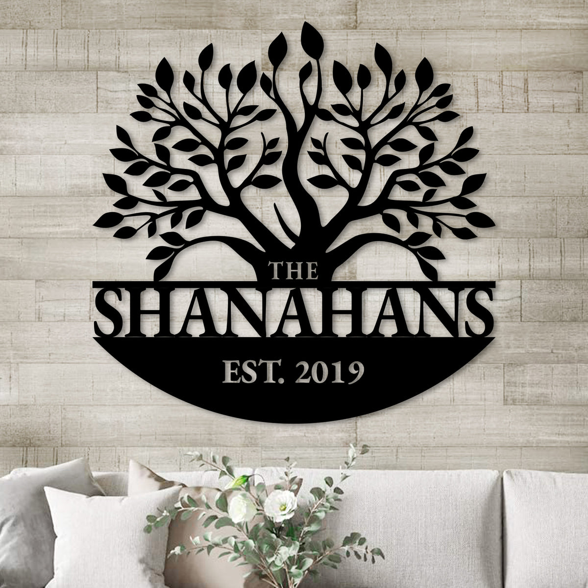 K&S Design Elements | Custom Tree of Life Monogram | Made in the USA ...