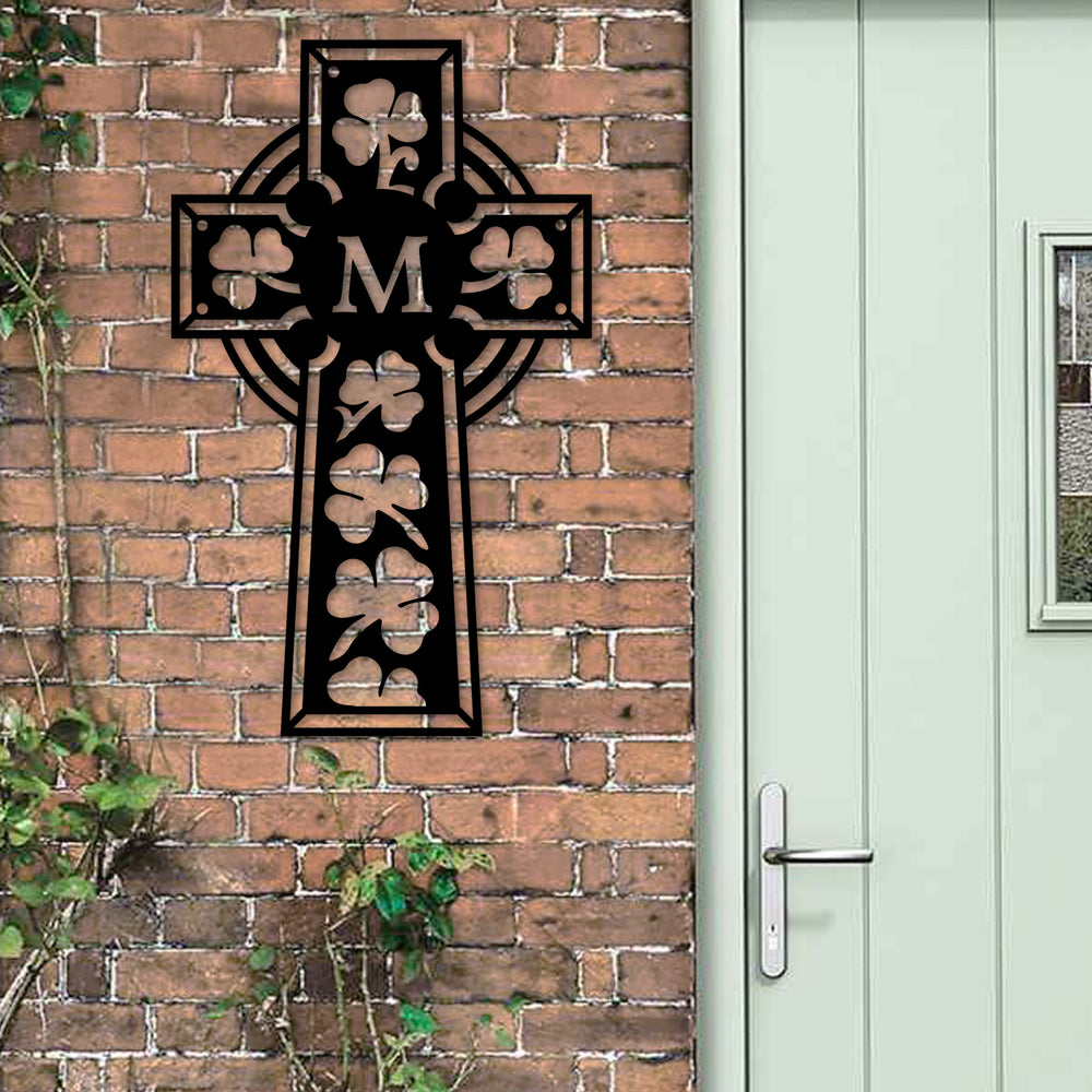 Custom Celtic Cross Monogram | Metal Wall Art & Home Decor | USA Made ...