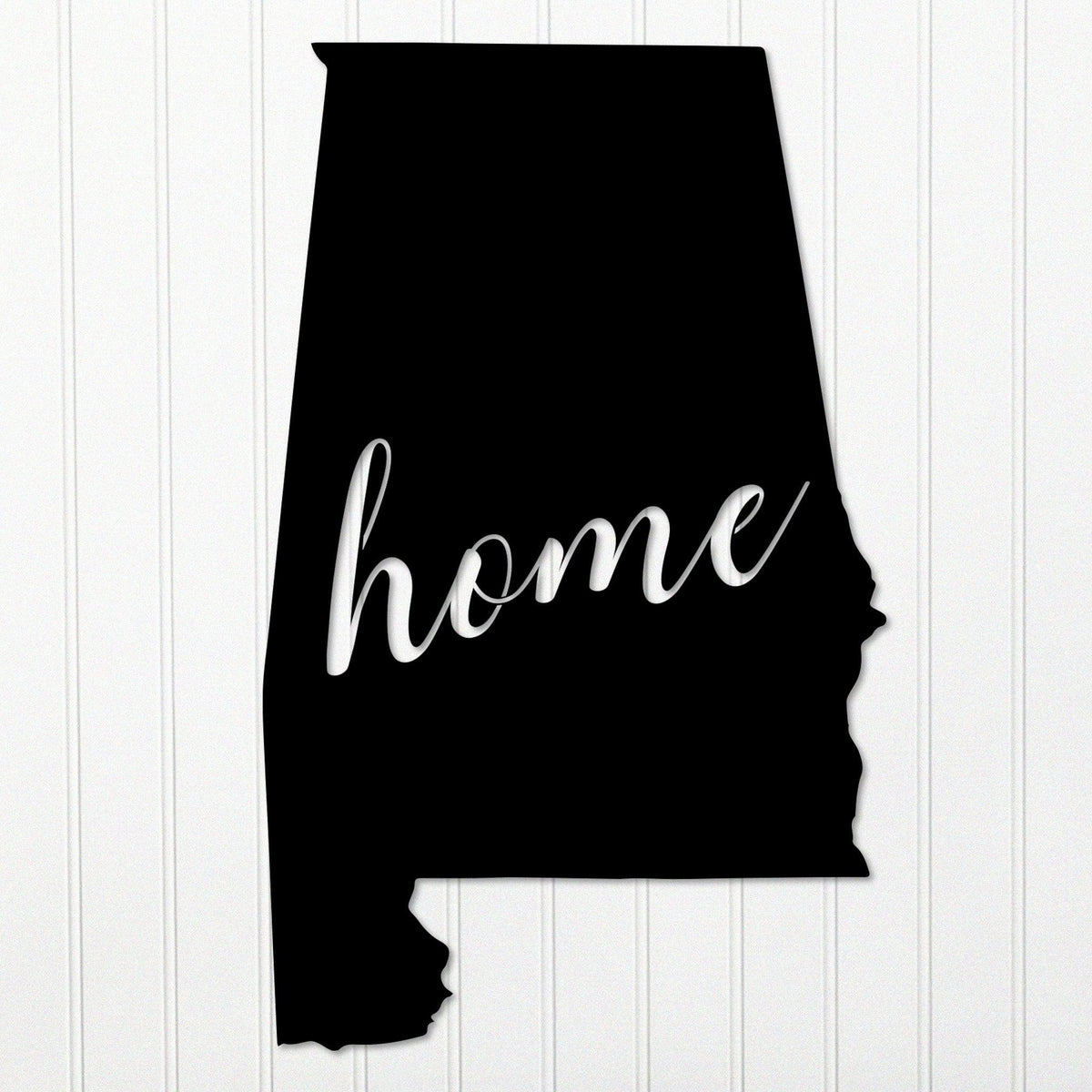 Alabama Home Metal Wall Art | K&S Design Elements
