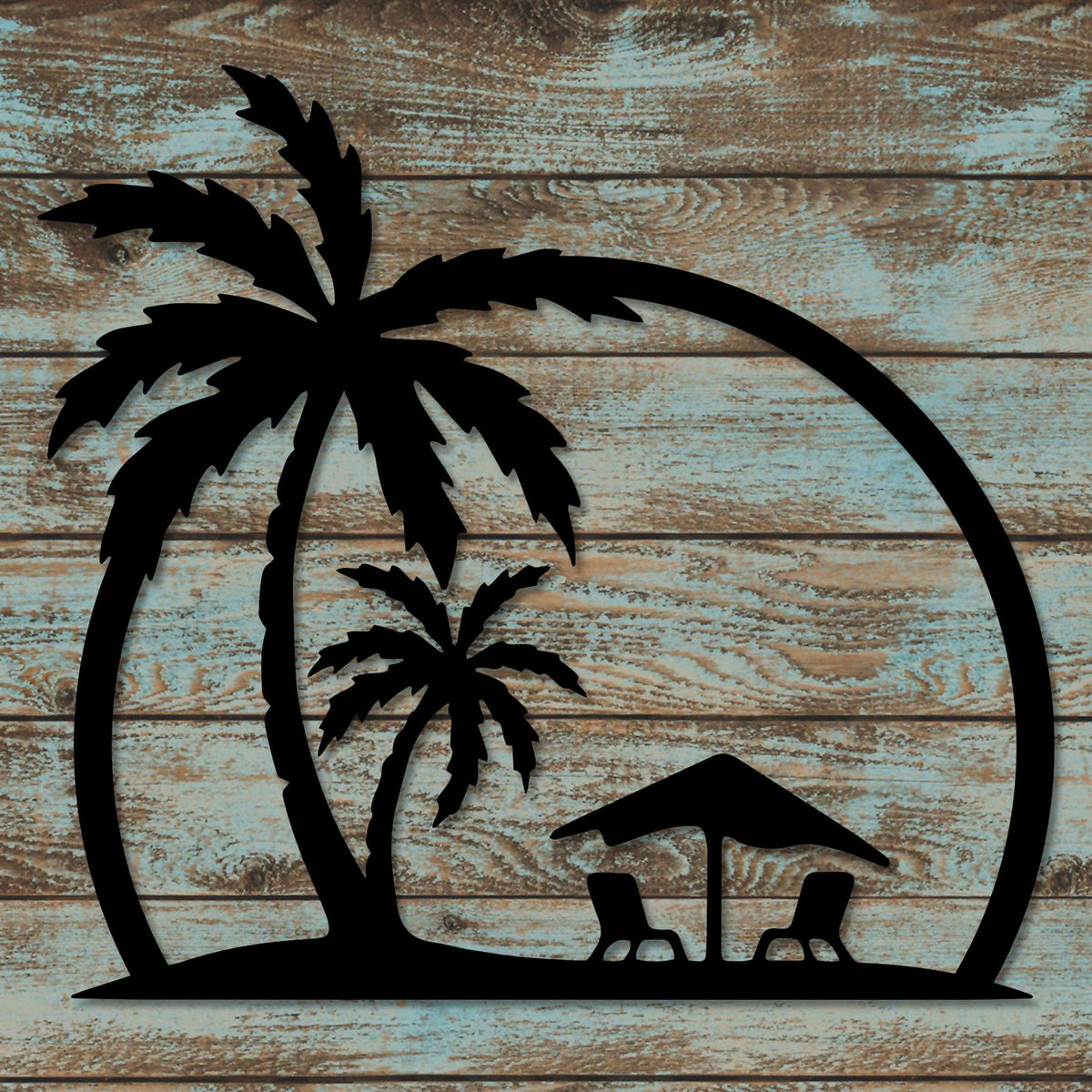 Beach & Palm Trees Home Decor | Made in the USA | K&S Design Elements