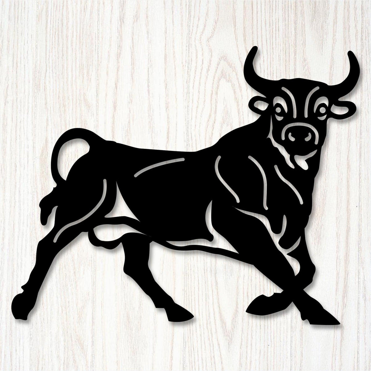 Bull Wall Art | Metal Art & Home Decor | Ranch Decor Made In The USA ...