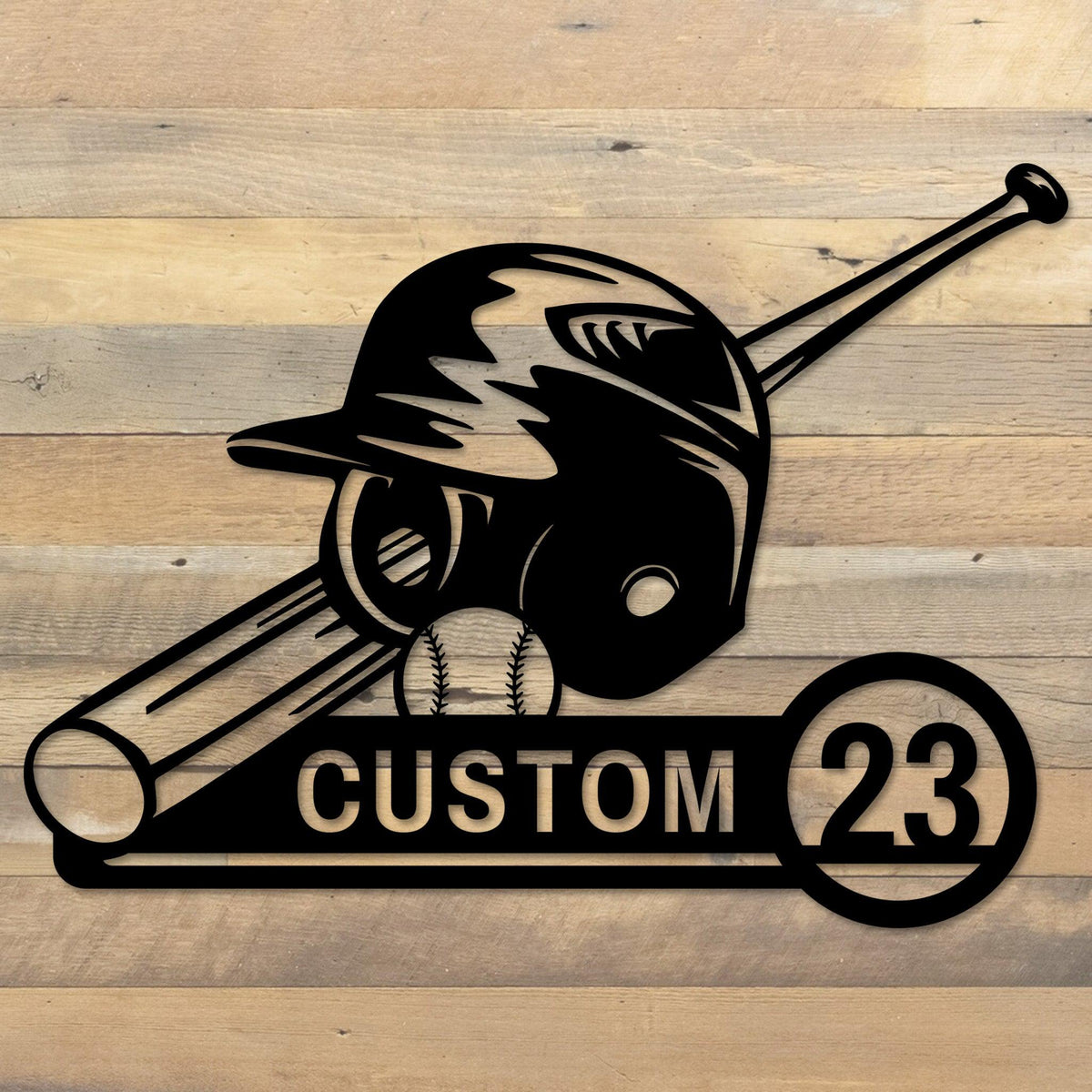 Custom Baseball Metal Wall Art | Sports Decor | Made in the USA | K&S ...