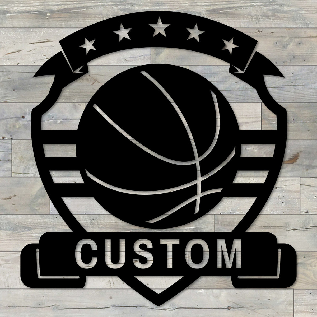 Custom Basketball Metal Art | Sports Decor | Made In The USA | K&S ...