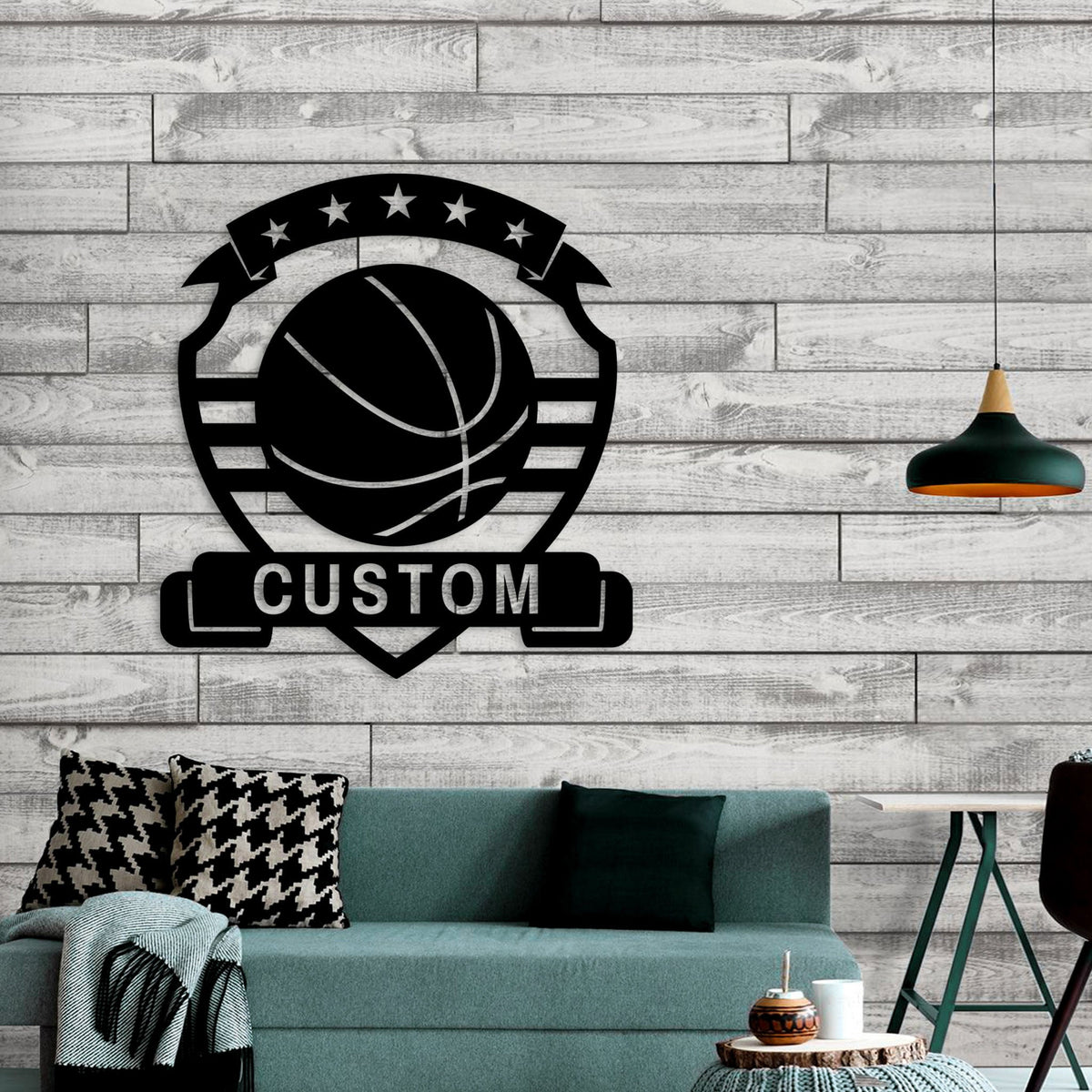 Custom Basketball Metal Art | Sports Decor | Made In The USA | K&S ...