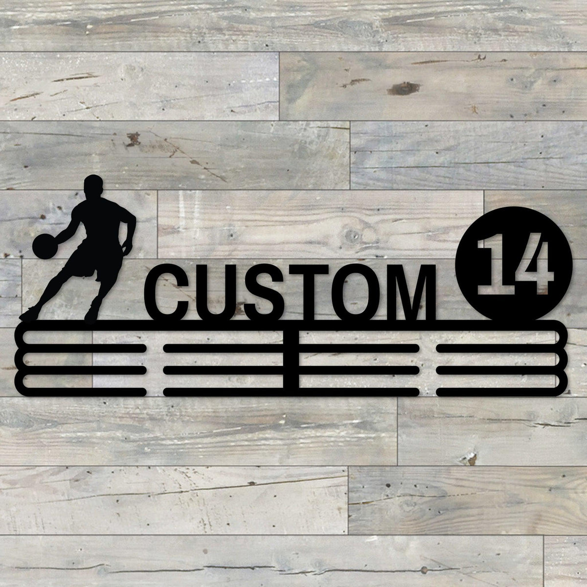 Custom Medal Holder | Basketball Player | Personalized Metal Art | K&S ...