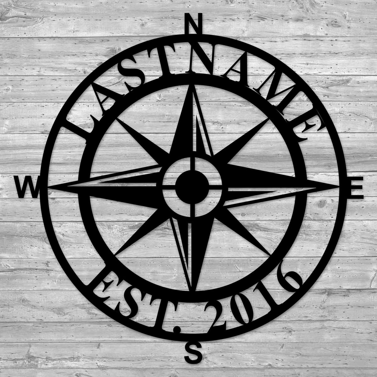 Custom Compass Wall Art | Metal Designs & Home Decor | Made in The USA ...