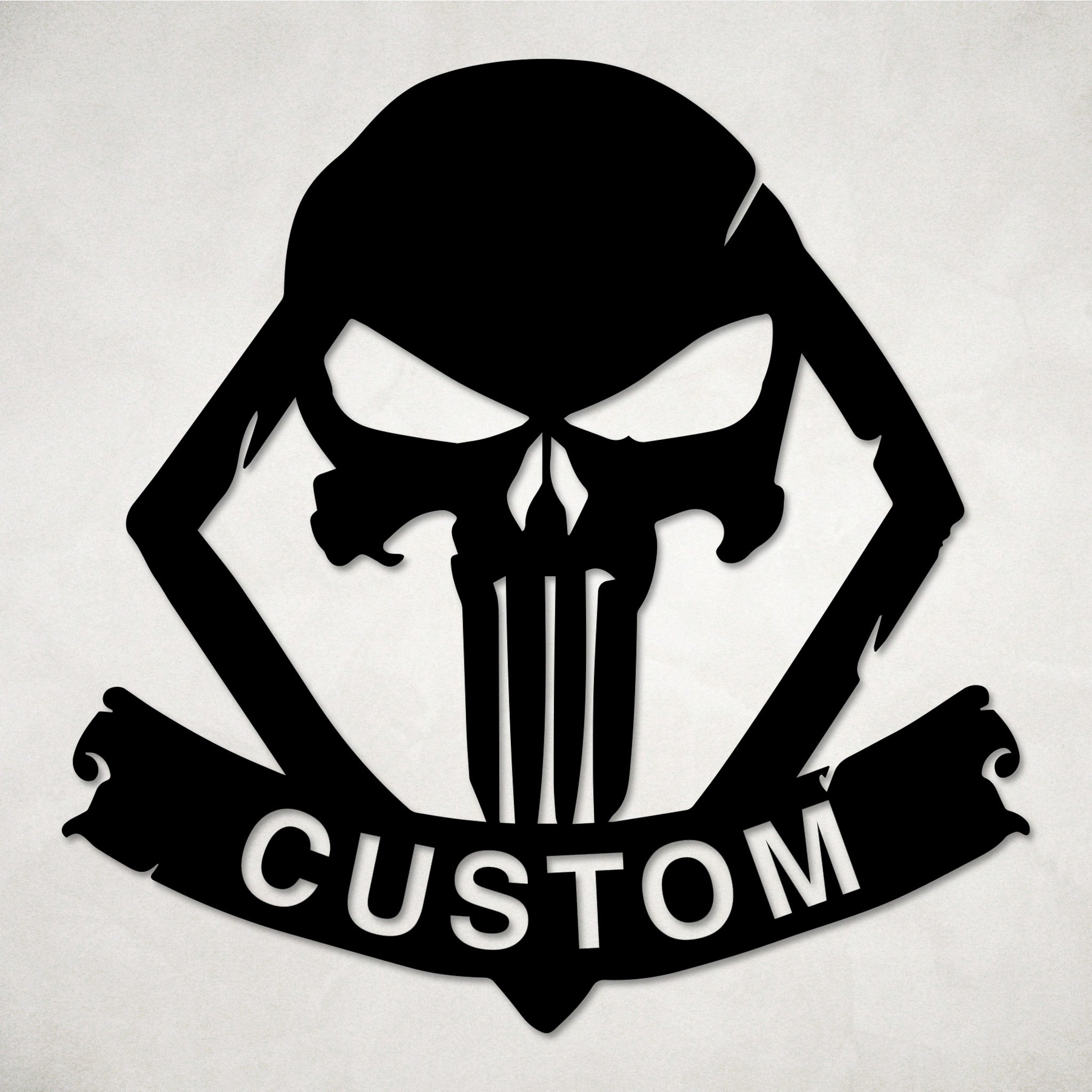 Punisher Skull Logo Embroidery Pattern Punisher Skull Logo A.G.E