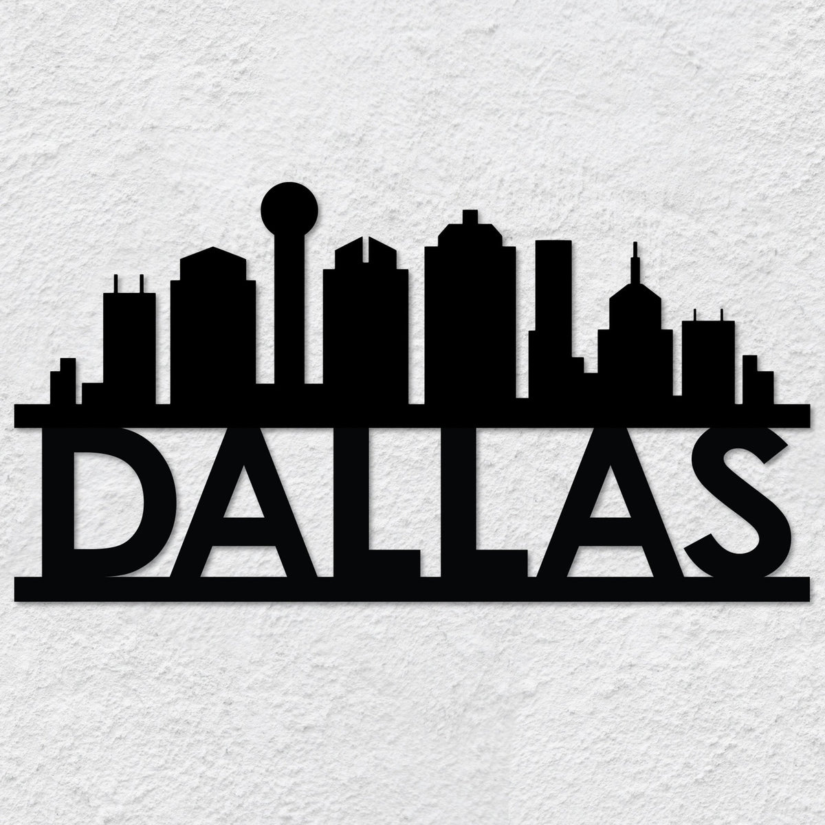Texas Decor | Dallas Skyline Wall Art | Metal Cityscapes | K&S Design ...