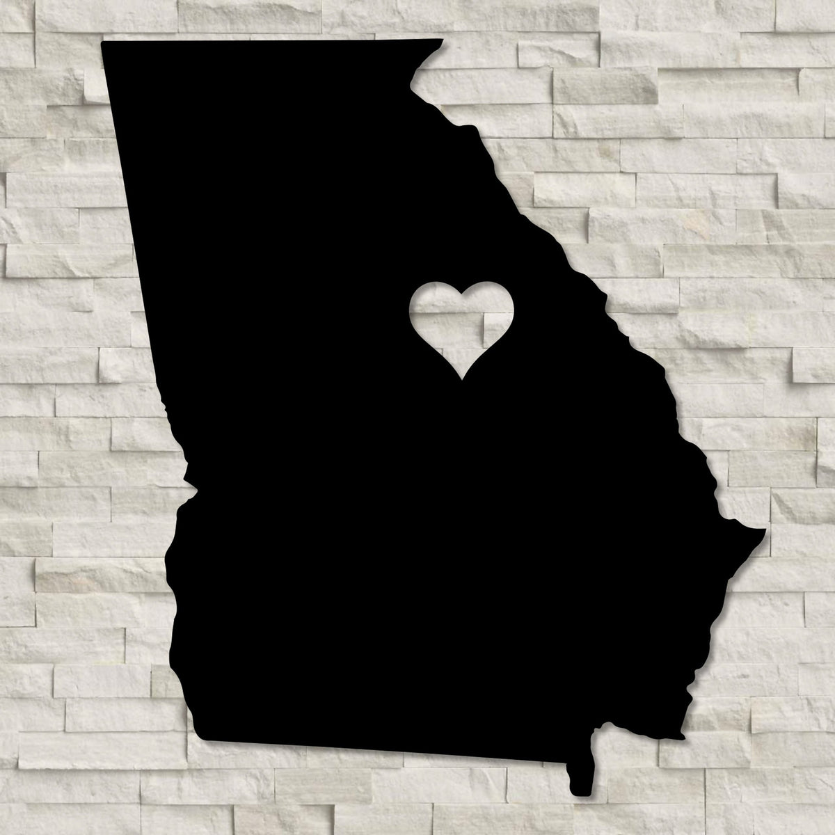 Georgia Heart Metal Wall Decor | K&S Design Elements