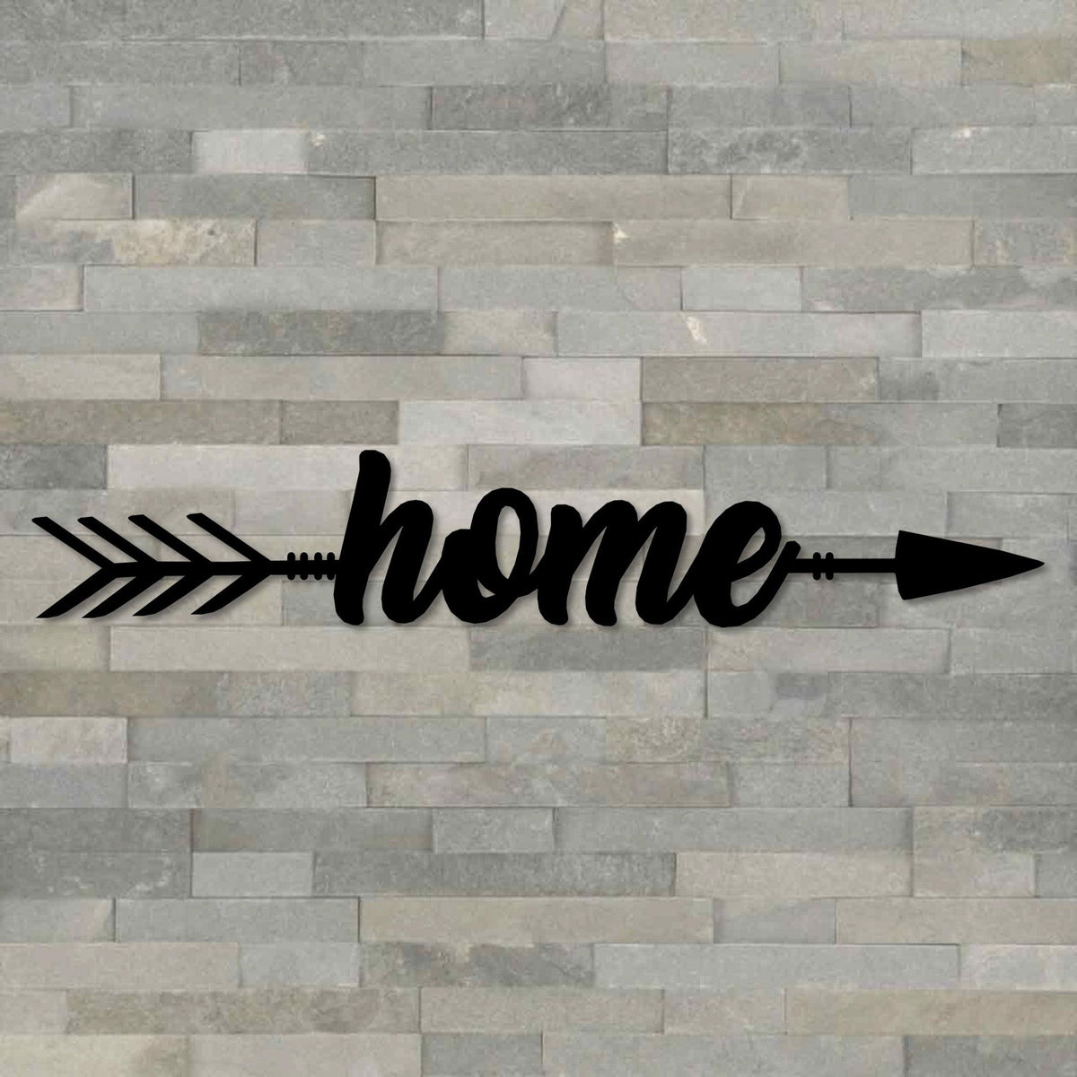 Home Right Arrow Metal Wall Décor | K&S Design Elements