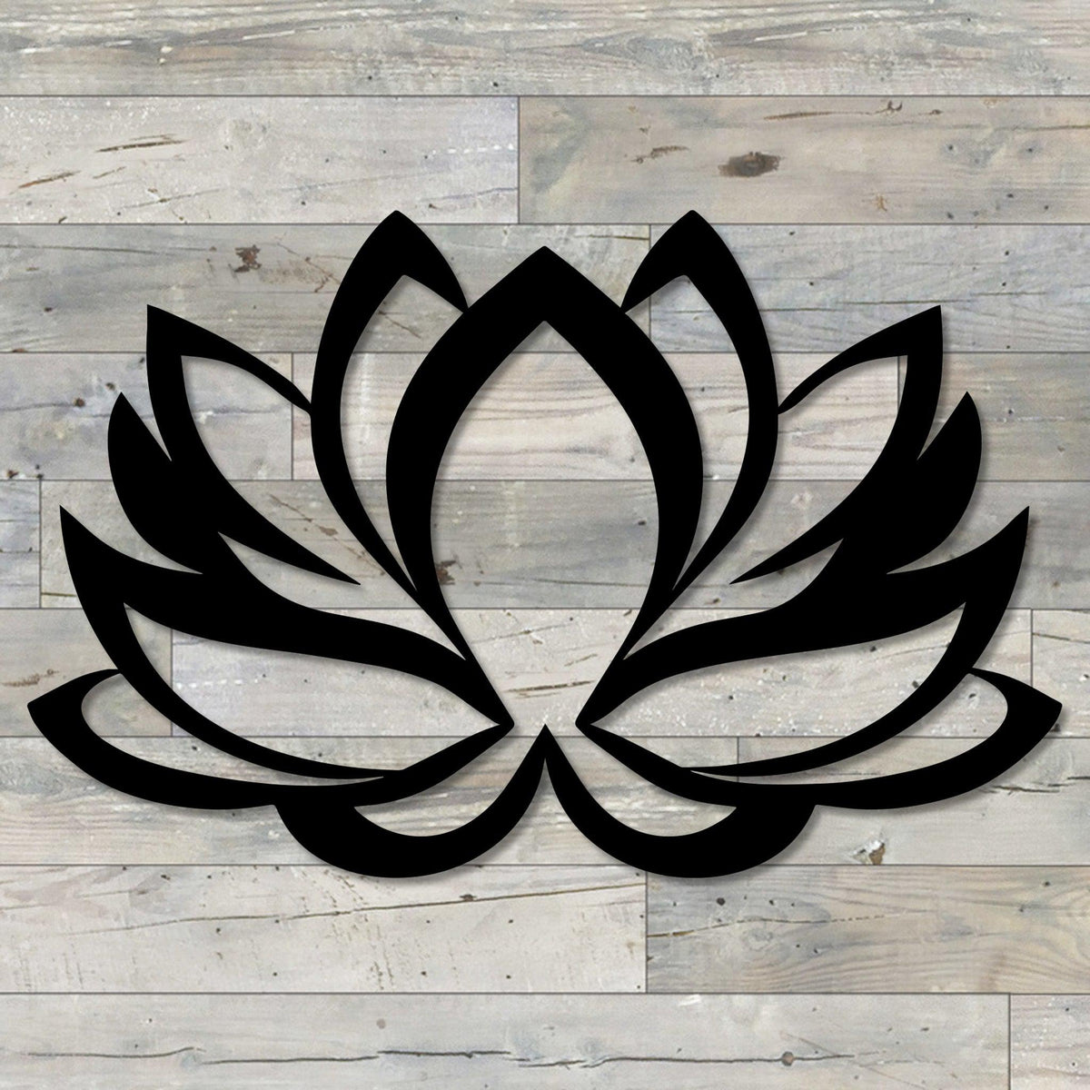 Lotus Flower Wall Art | Metal Designs & Home Decor | Made In The USA ...