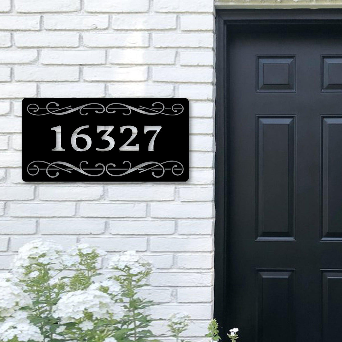 Decorative Metal Address Plate | Custom Signs For Home & Business | K&S ...