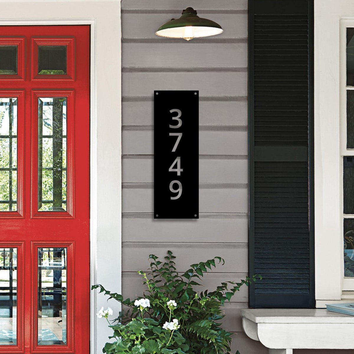 K&S Design Elements | Custom Metal Address Plaque | Made in the USA | K ...