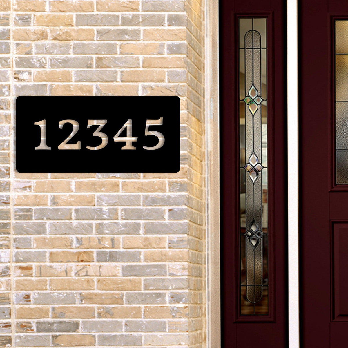 Custom Metal Address Plaque For Home or Business | Made in the USA | K ...