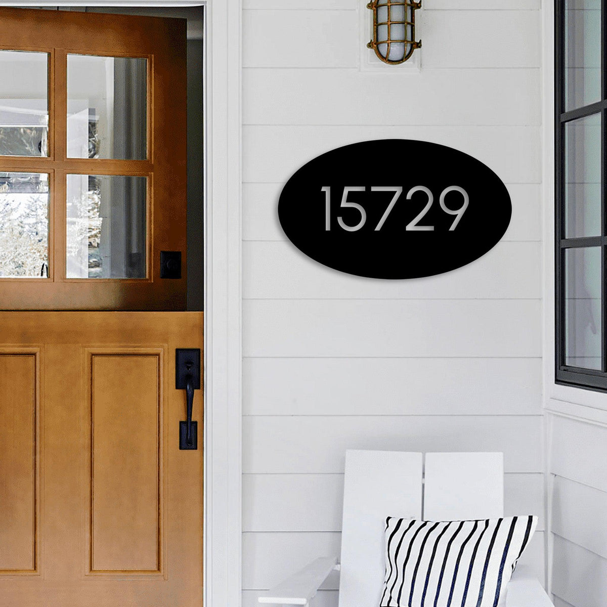 Custom Metal Address Sign For Home or Business | Made in the USA | K&S ...