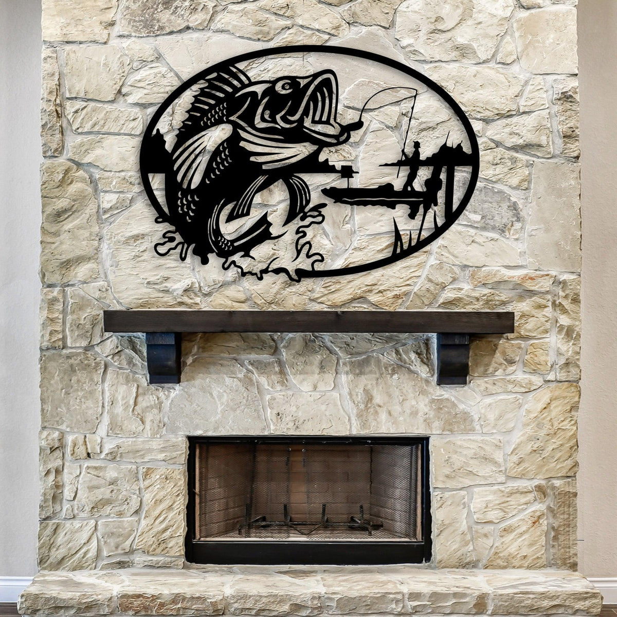 Fishing Wall Art | Metal Signs & Home Decor | Made In The USA | K&S ...