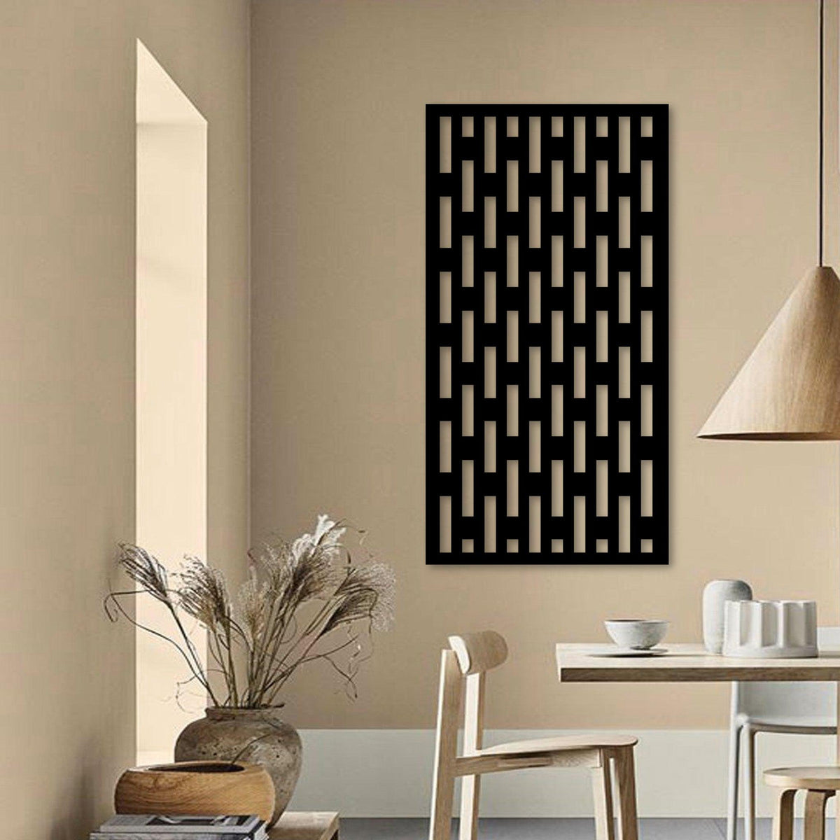 Geometric Metal Wall Panel | Wall Art & Home Decor | Made In The USA ...