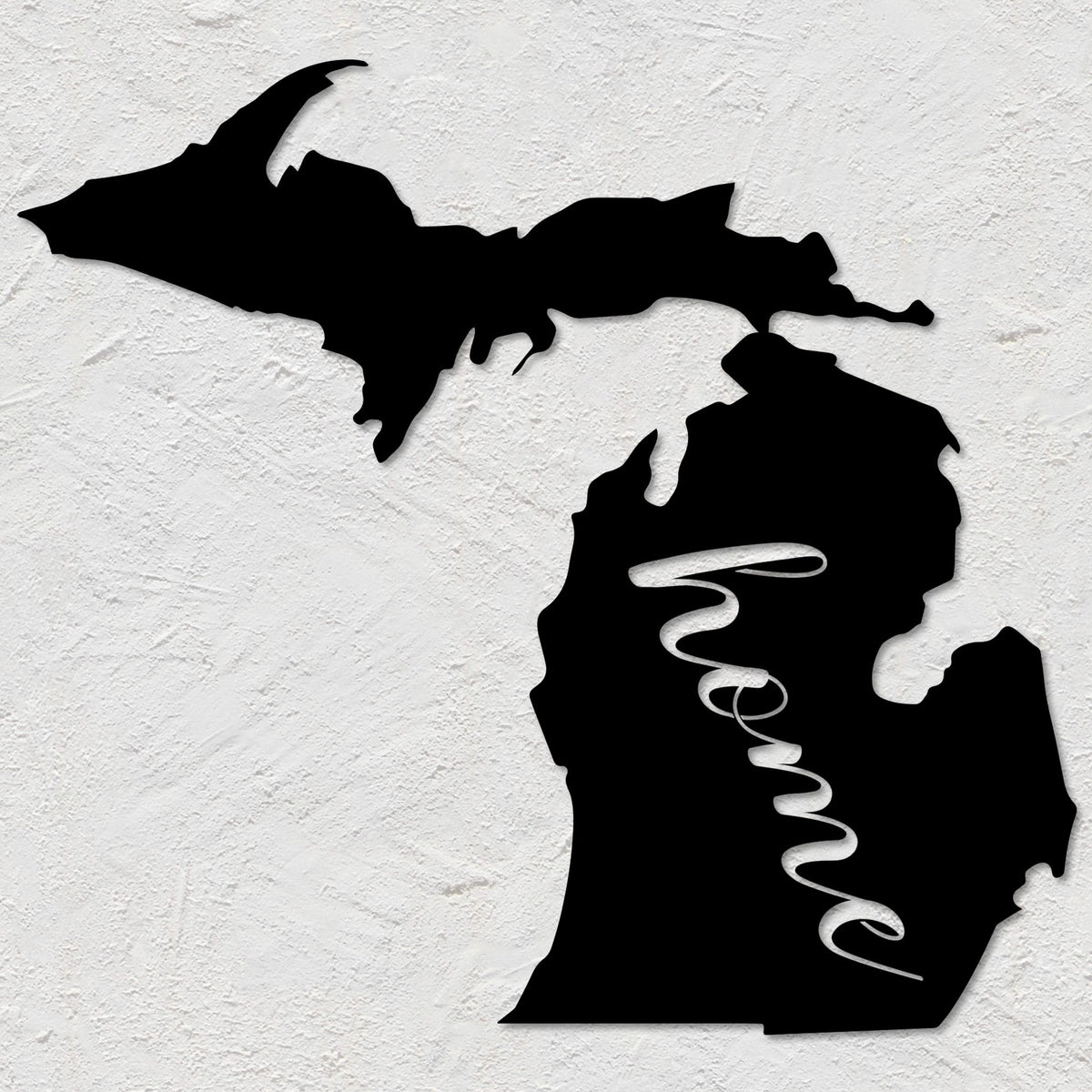 Michigan Home Metal Wall Decor | K&S Design Elements