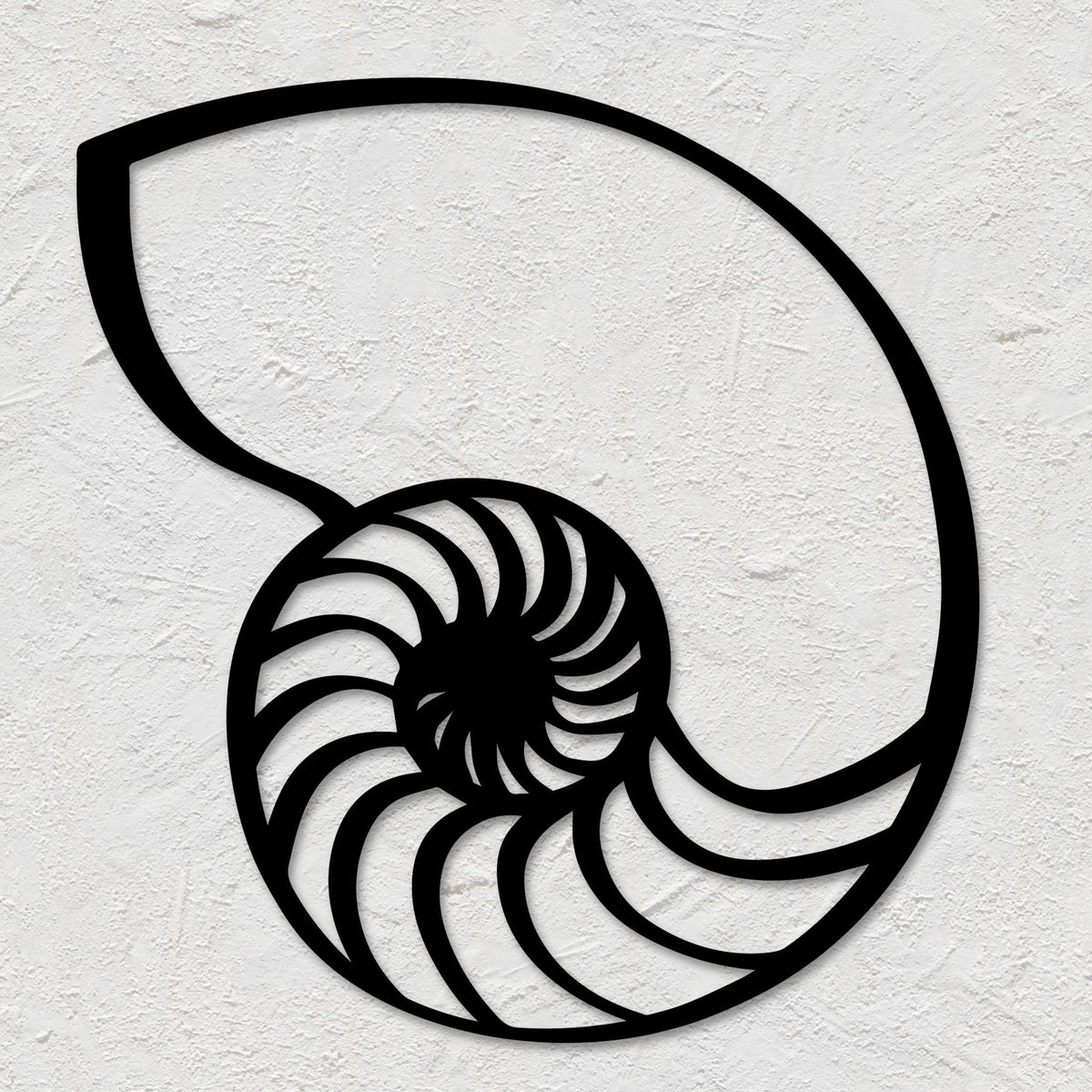 Sea Shell Wall Art | Metal Beach Art & Coastal Decor | K&S Design Elements