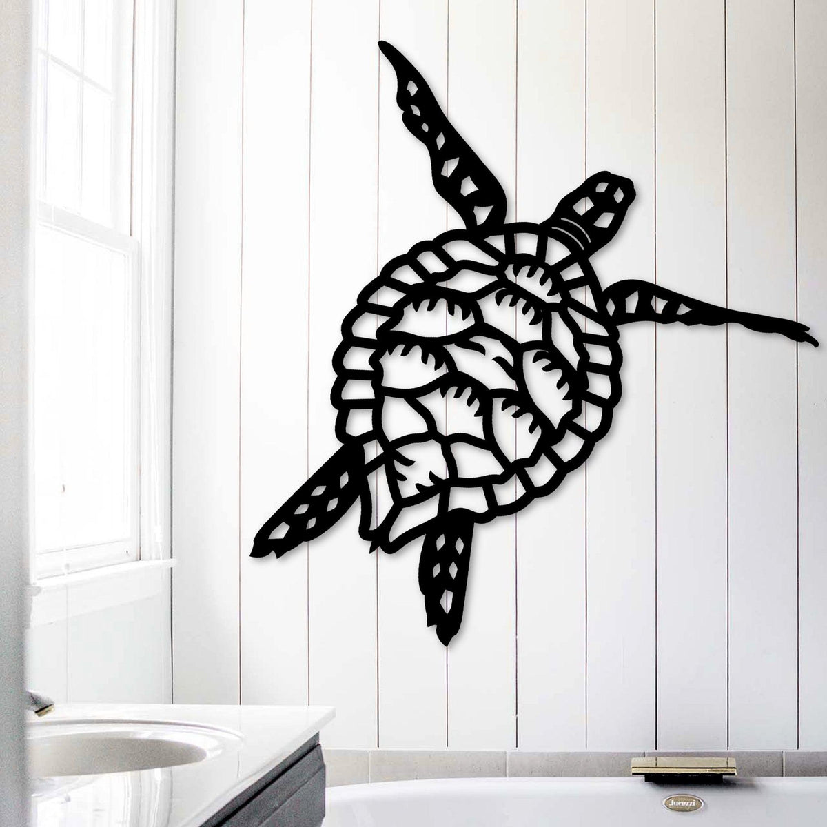 Sea Turtle Wall Art | Metal Beach Designs & Coastal Decor | USA Made ...