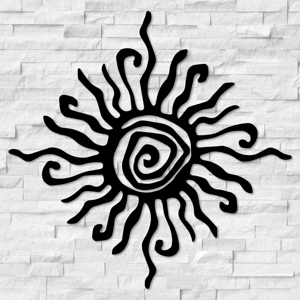 Wacky Sun Wall Art | Metal Decor & Home Accents | Made In The USA | K&S ...