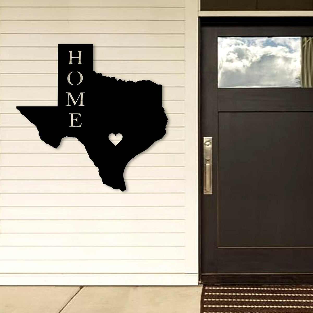 Texas Decor | State Home & Heart Metal Wall Art | Made In The USA | K&S ...