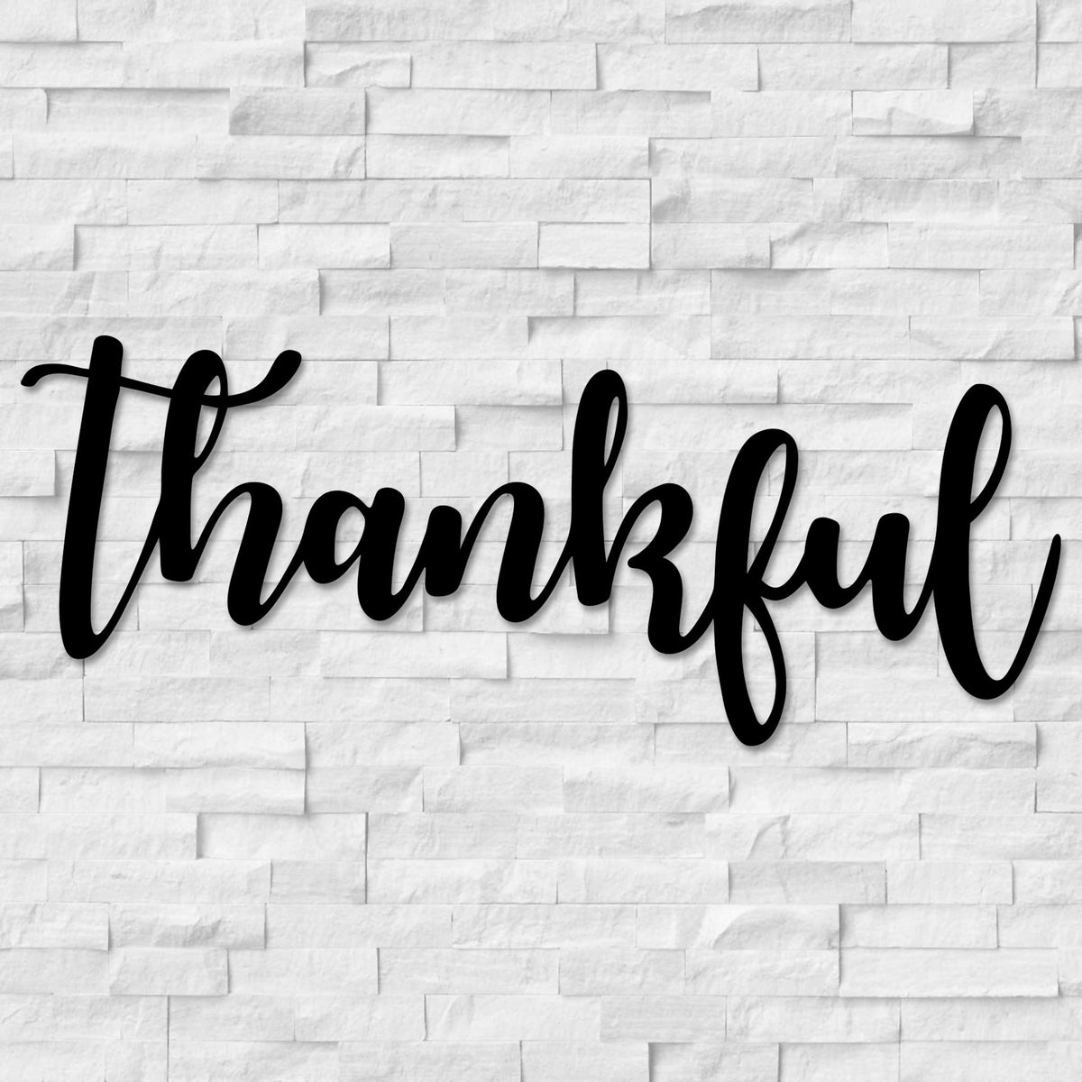Thankful Metal Sign | Wall Art & Home Decor | Made In The USA | K&S ...